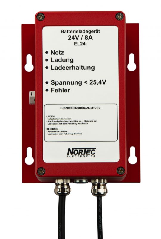 Batterielade- und Erhaltungsladegerät Nortec EL12i/EL24i
